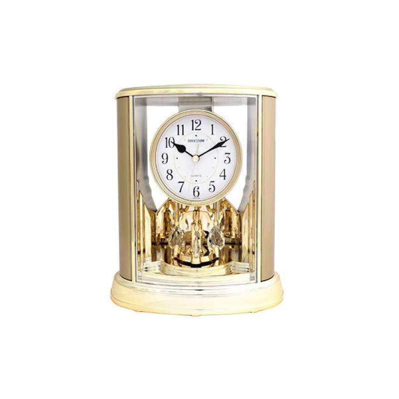 Jual (rhythm Clocks)japan Li Sound Clock - Retro High Texture / Crystal ...