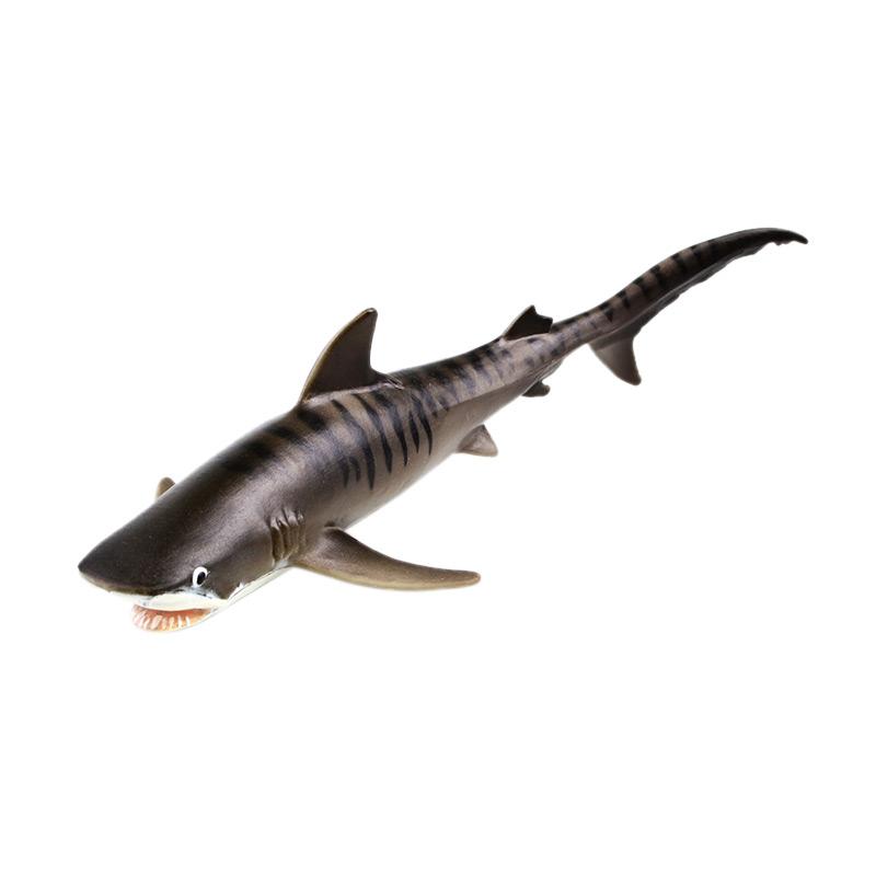 Jual Safari Tiger Shark Miniature Ikan Hiu Macan [19 cm] di Seller ...