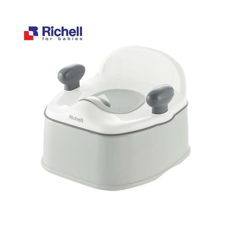 Jual (richell)"Japan-Richell" Pottis three-stage training potty - gray ...