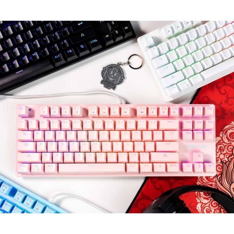 Jual Rexus Legionare MX9 Gaming Keyboard Red Switch - Pink di Seller CIpta Mulia - Johar Baru ...
