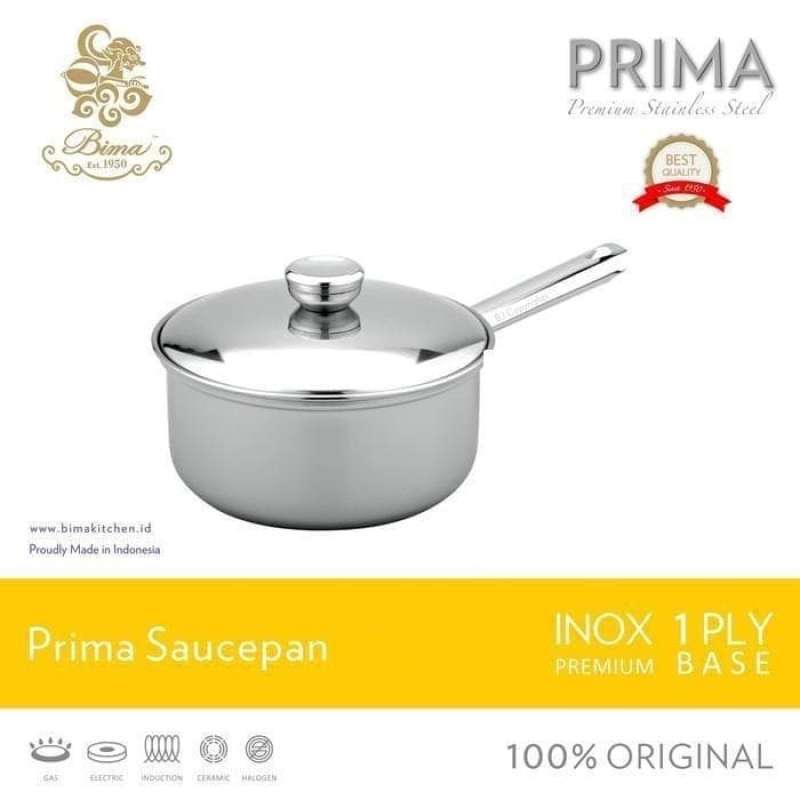 Jual BIMA PANCI STAINLESS SET 3 IN 1 SAUCE POT SAUCE PAN SET PANCI ...