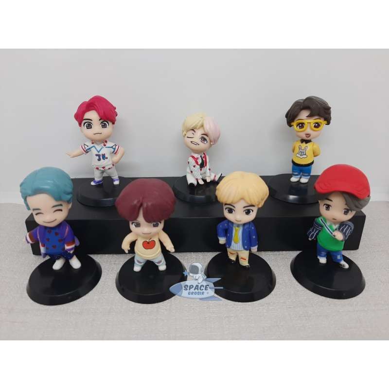Promo Action Figure BTS Army KWS SET 7 pcs ALL MEMBER V Jimin SUGA Seri ...