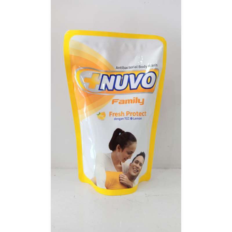 Jual Nuvo Family Antibacterial Body Wash (sabun cair refill) 450ML di Seller Toko muksin - Toko ...