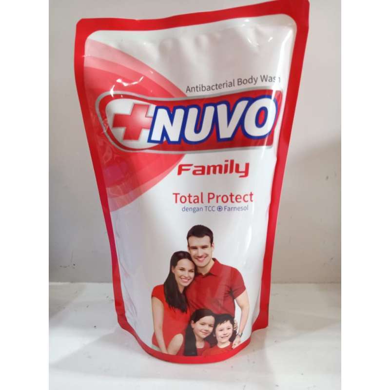 Jual Nuvo Family Antibacterial Body Wash (sabun Cair Refill) 450ml Di Seller Toko Muksin - Toko ...