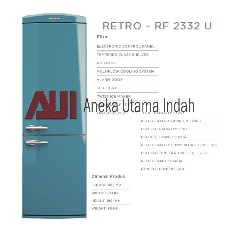 Kulkas Retro - 🔥 Garansi Resmi & Harga Terbaru 2026