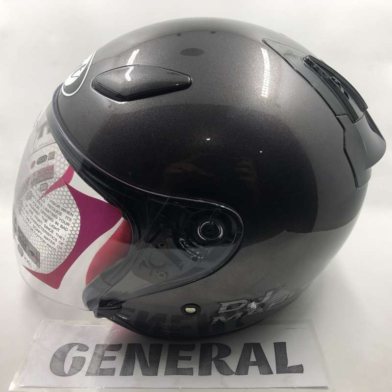Jual Helm KYT DJ Maru Solid Gun Metalic Gunmet Abu Half Face - M di ...
