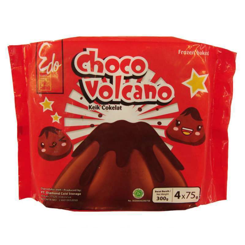Jual Edo Choco Volcano 300G di Seller Hypermart Batu Raja Official ...