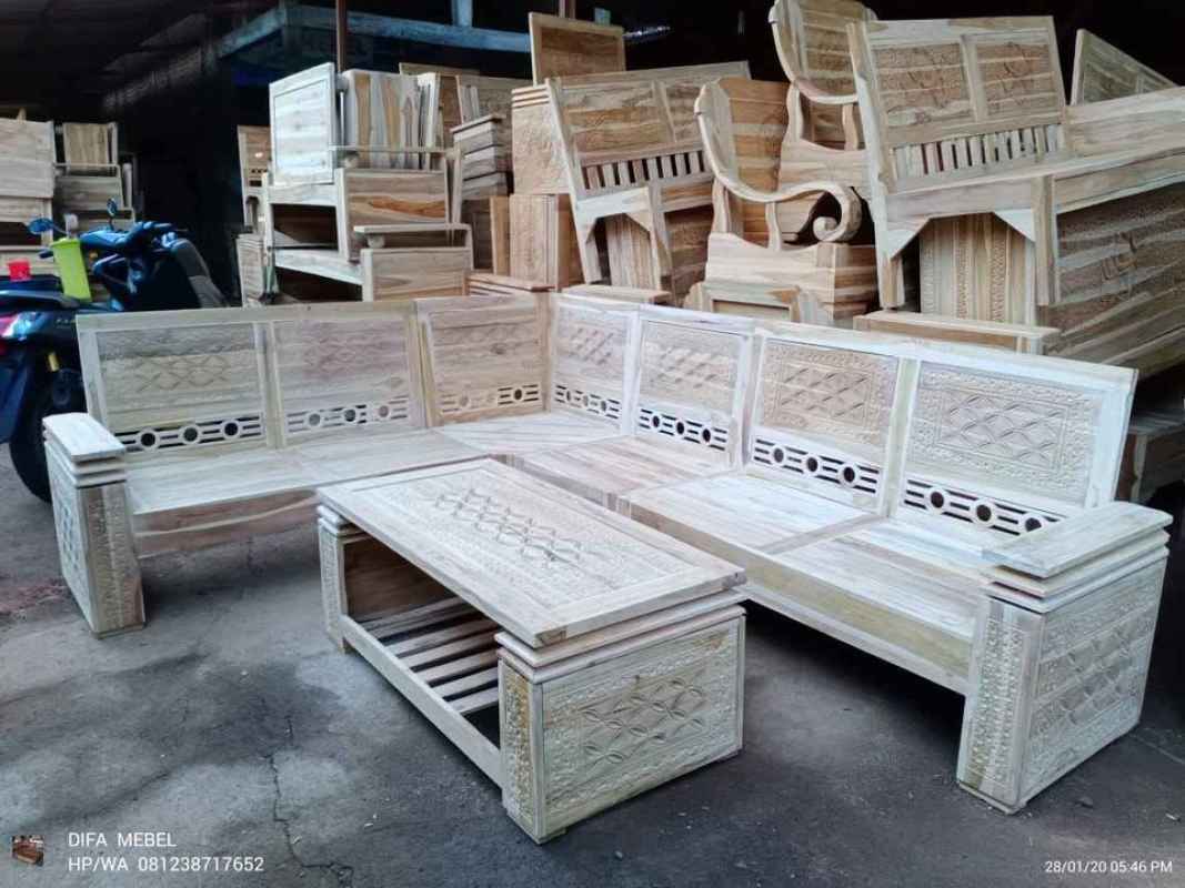 Jual Model Kursi Kayu Minimalis Kayu Jati Terbaik di Seller MKI ...