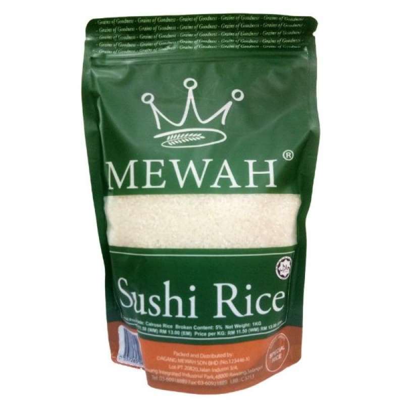 Jual Malaysia Mewah Sushi Rice 1KG - 3389011 di Seller Youbeli Malaysia ...