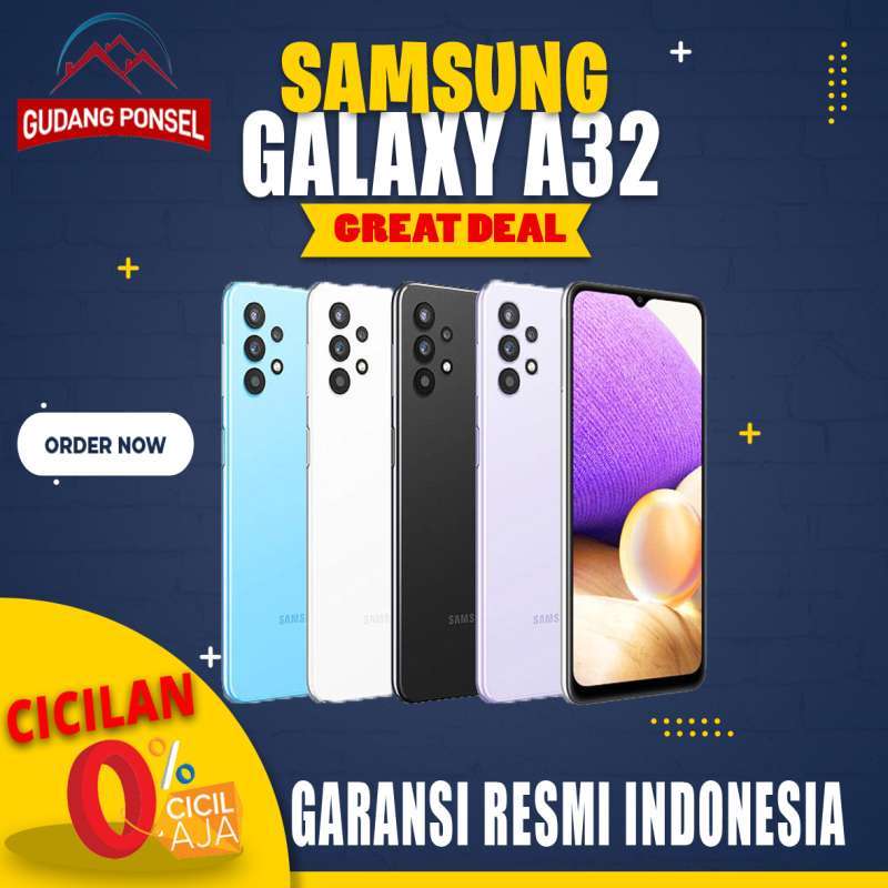 Jual Samsung Galaxy A32 Smartphone Ram [6gb/128gb] - Garansi Resmi Di ...