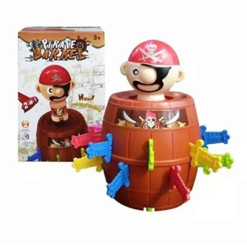 Promo Mainan Anak Jumping Pirate Game Board Game Family Game Kado Anak ...