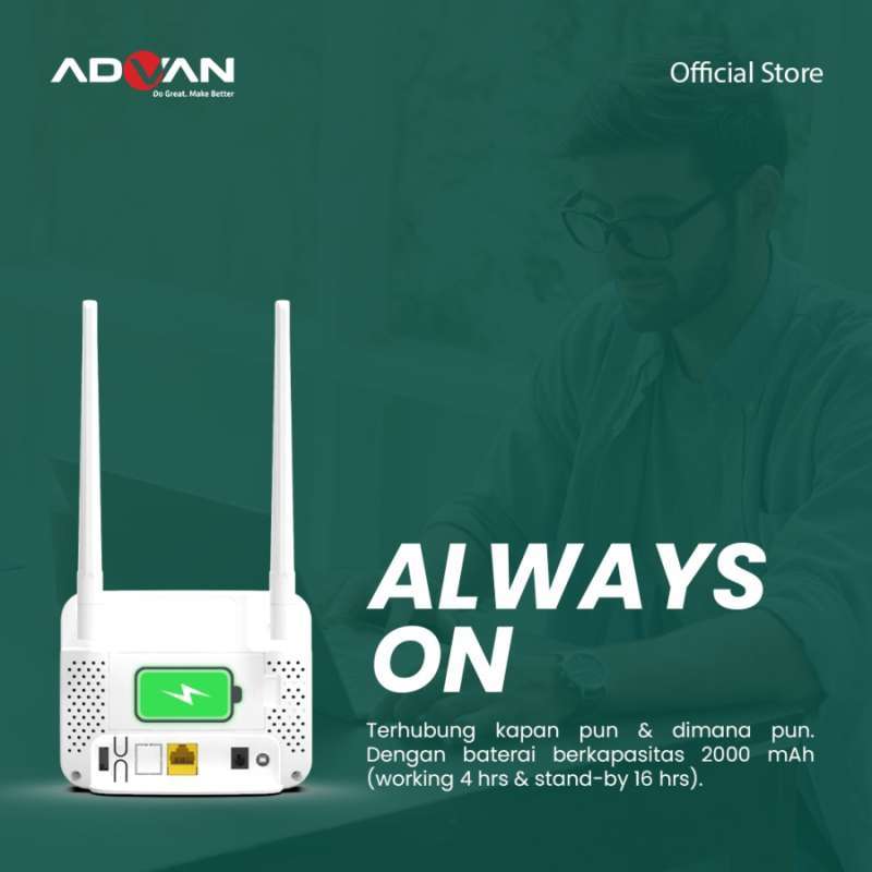 Jual Advan Router Cpe Start 4g Lte + Wlan Garansi Resmi Di Seller ...