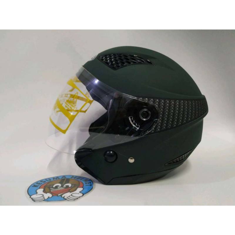 Promo ARL Model Zeus Helm Half Face SNI Dewasa Diskon 35% di Seller ...
