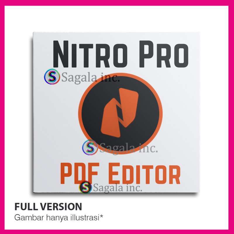 Promo Nitro Pro Pdf Editor Diskon 29% Di Seller Sagala Inc - Cangkuang ...