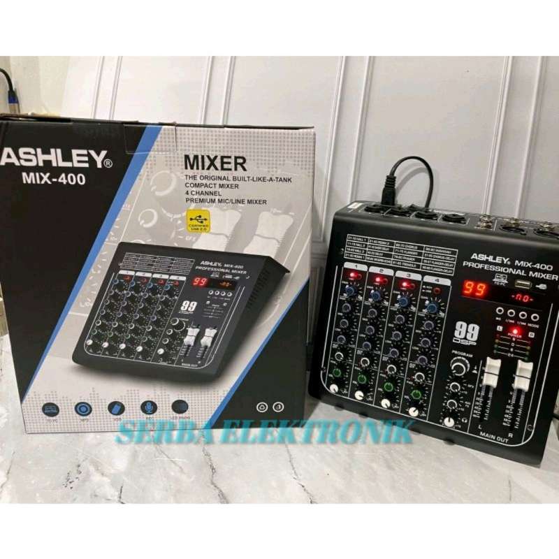 Jual MIXER ASHLEY MIX400 ASHLEY MIX 400 ORIGINAL di Seller Serba ...