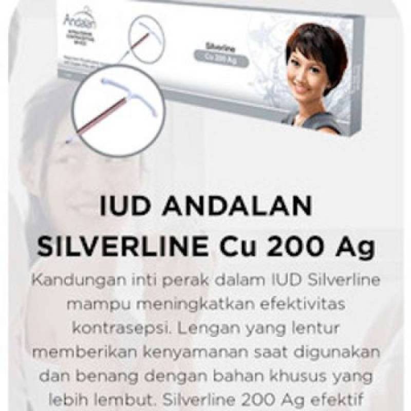 Promo Andalan Iud Silverline Cu 200 Ag 1 Box Diskon 52% Di Seller ...