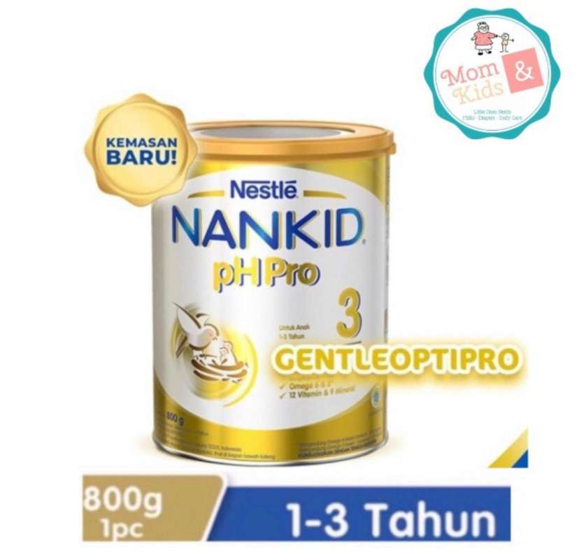 Jual Nestle Nan ph Pro 3 Gentle Optipro Susu Pertumbuhan 1-3 Tahun 800 ...