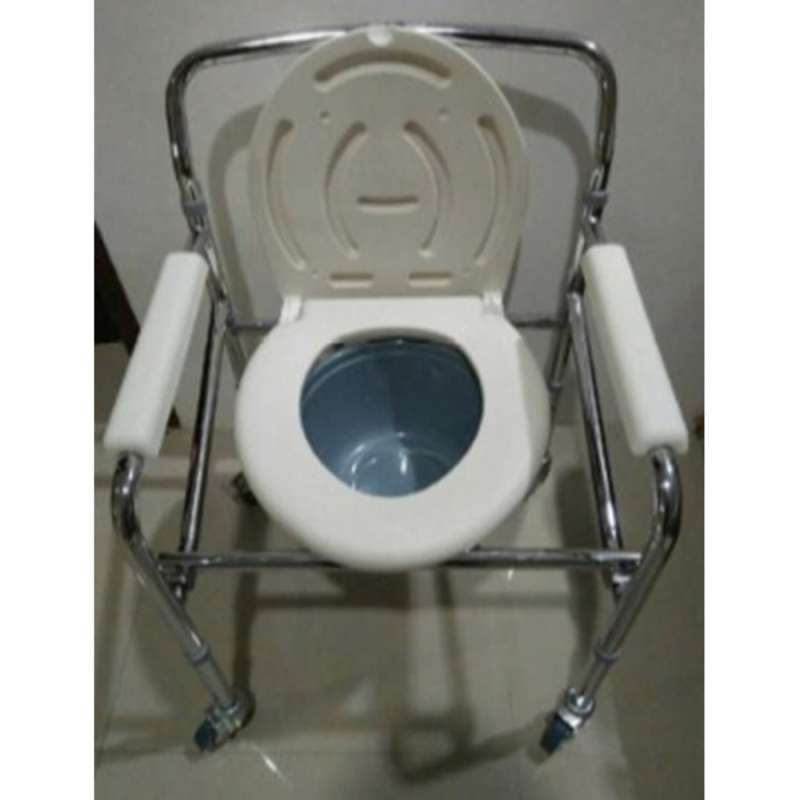 Promo Kursi Toilet Pasien Manula BAB Commode Chair Alat Bantu Buang Air ...