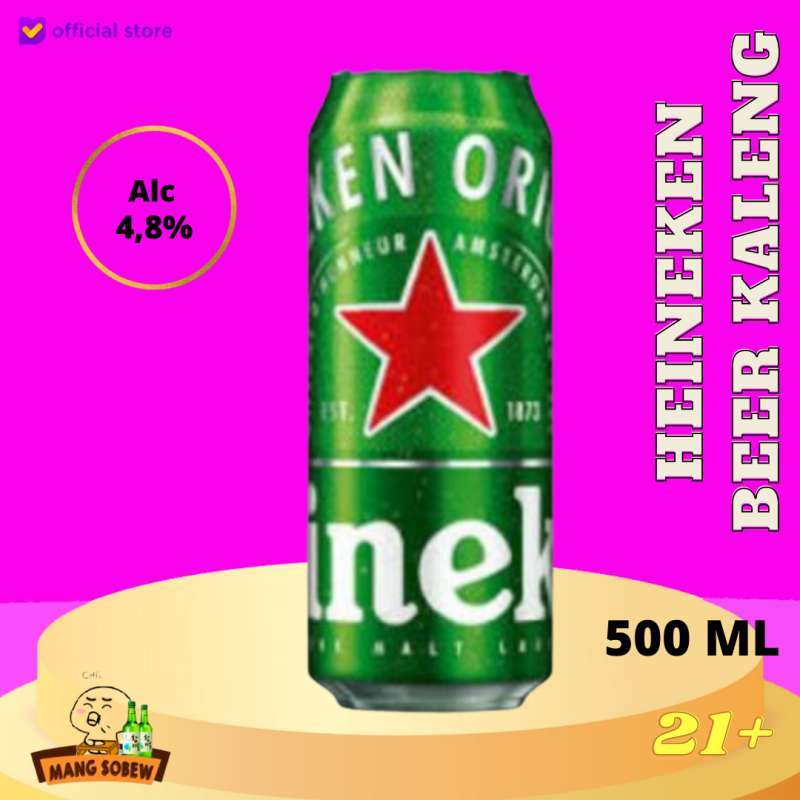 Jual Heineken Beer Kaleng 500 Ml Di Seller Mangsobew - Petukangan ...