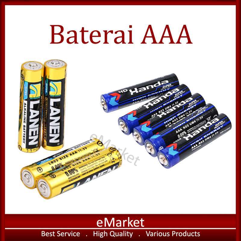 Jual Baterai AAA / Alkaline Battery A3 1.5V Murah - Handa di Seller ...