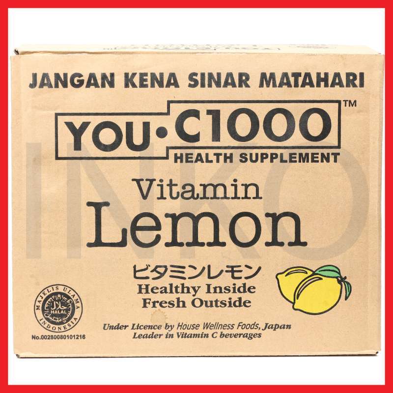 Jual You C1000 Vitamin C Rasa Lemon 1000mg 140ml Di Seller Inko - Curug ...