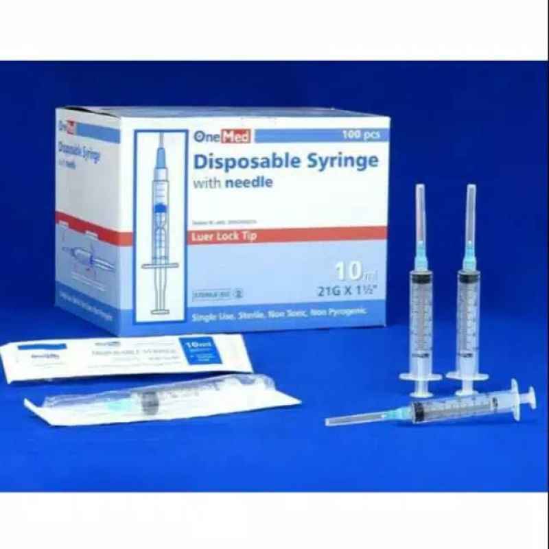 Jual Spuit Onemed Needle 10cc /pcs - Kya Healthcare Di Seller Kya ...