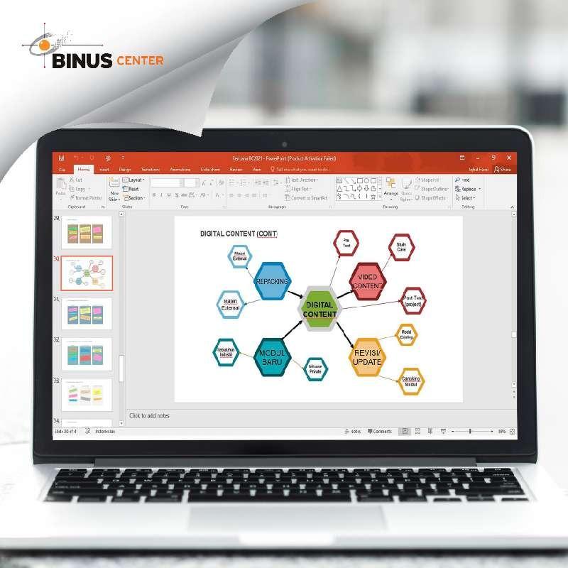 Jual BINUS CENTER - Membuat Slide Presentasi Menggunakan Microsoft Power Point di Seller BINUS ...