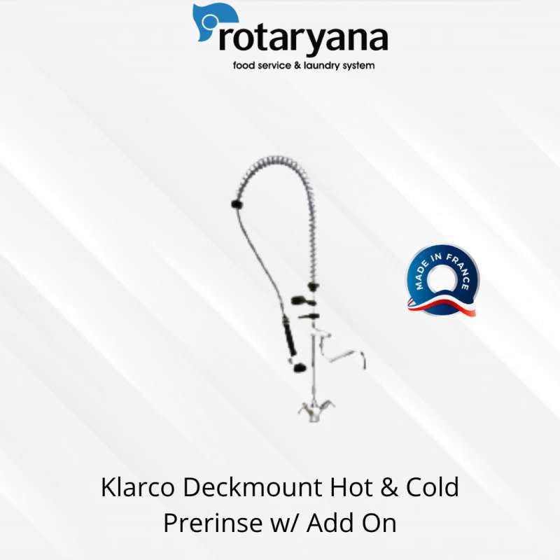 Jual Pre Rinse Klarco Deckmount Hot & Cold W/ Add On Faucet Di Seller Rotaryana Bekasi - Marga ...