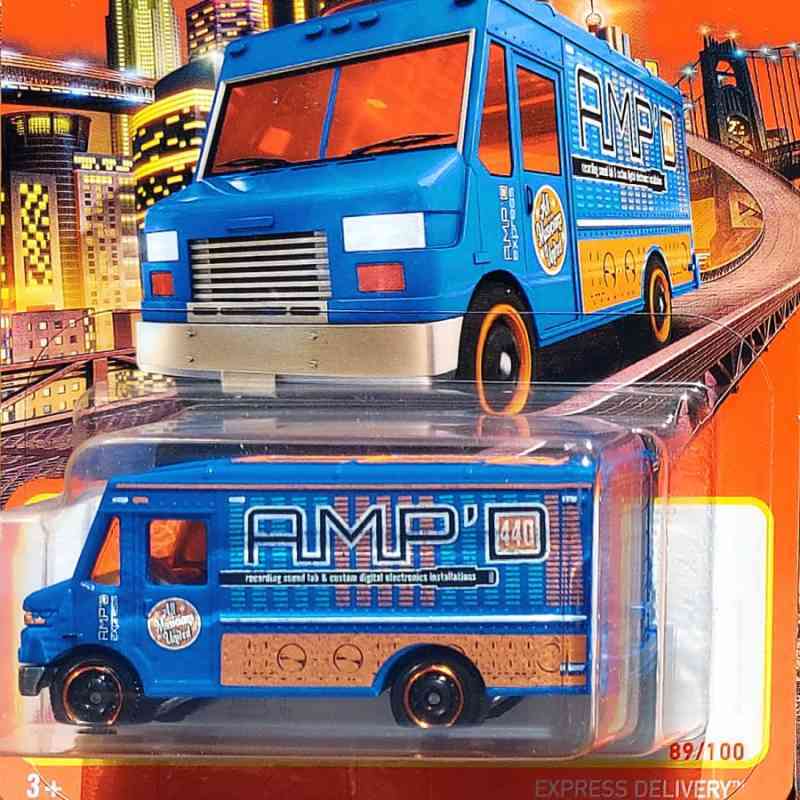 Jual Matchbox Express Delivery 2021 Biru - Pickup Blind Van Di Seller ...