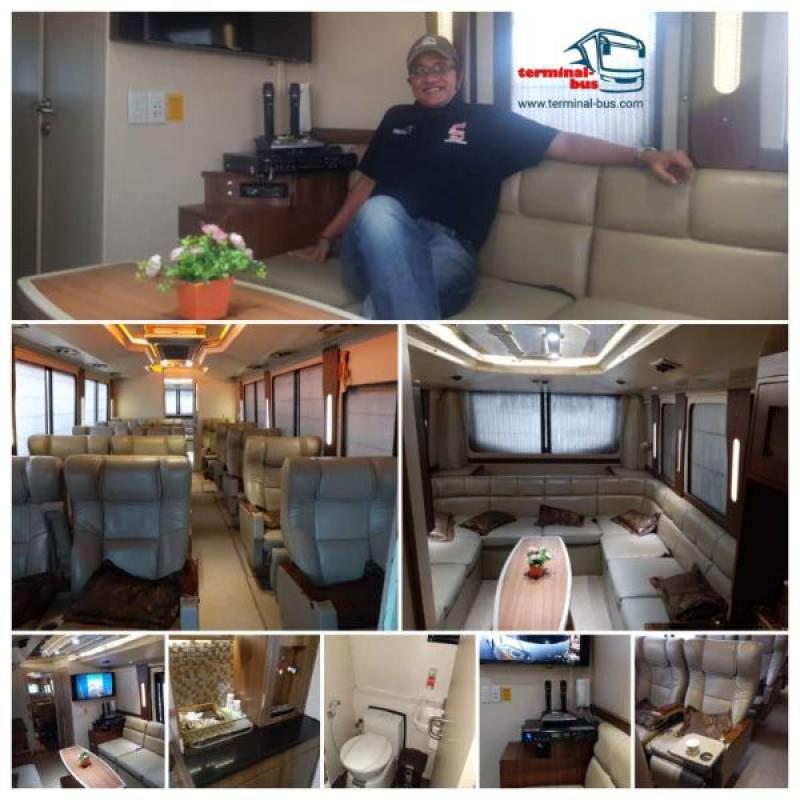 Promo White Horse Deluxe Coach Sewa Luxury Vvip Bus Mewah [15 Seat ...