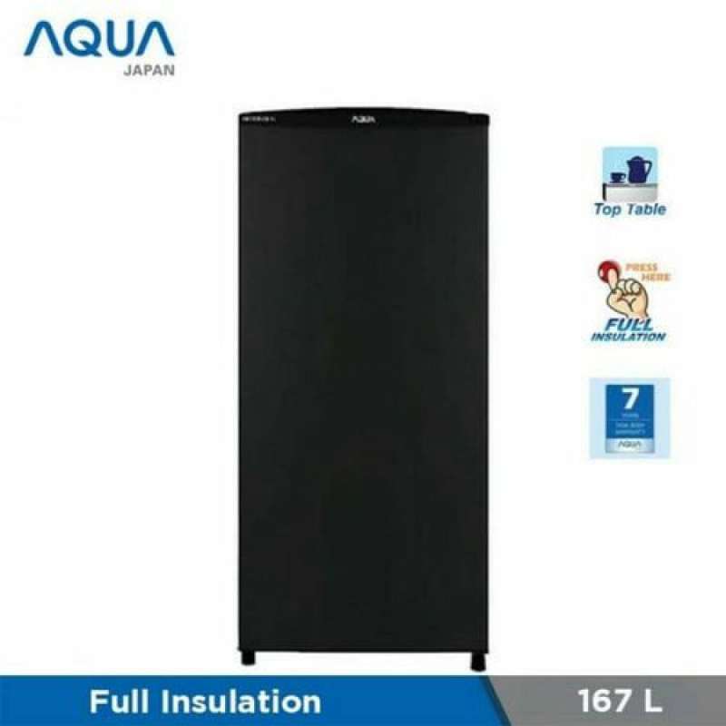 Promo AQUA - UPRIGHT freezer AQF-S6(DS) Dark Silver FREE ONGKIR ...
