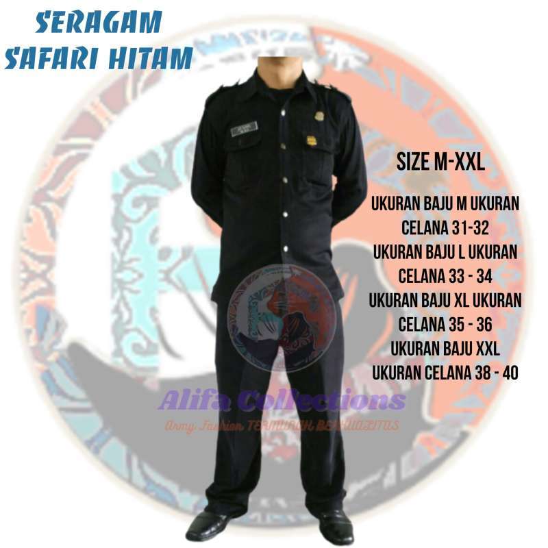 Jual Baju Safari Security Lengan Panjang Model Terbaru - Harga Promo ...