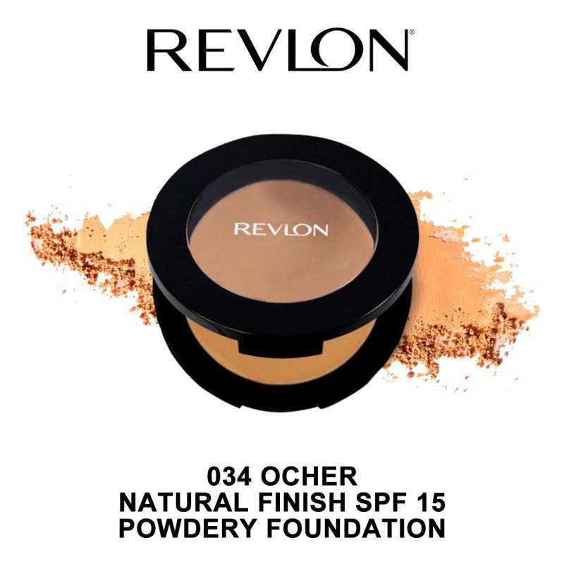 Jual Revlon Natural Finish Powdery Fondation Spf 15++ Alas Bedak Padat ...