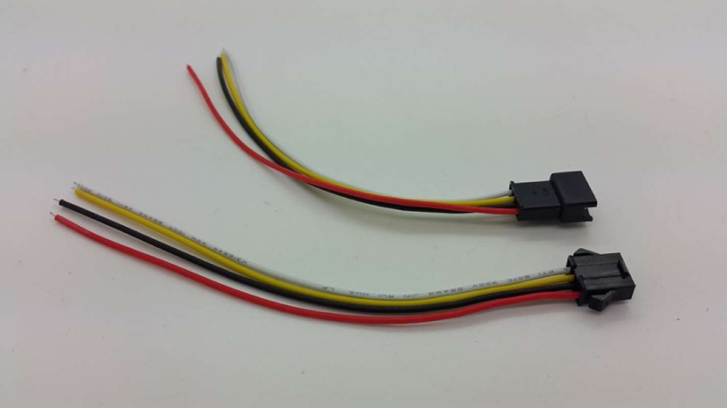 Promo Socket Kabel 4 Pin ( Male + Female ) 15cm Diskon 18% Di Seller ...