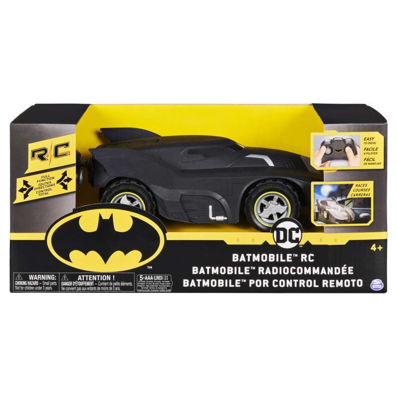 Jual Spin Master Batman Dc Rc 1:20th Batmobile #6058489 Sm92304 Di ...