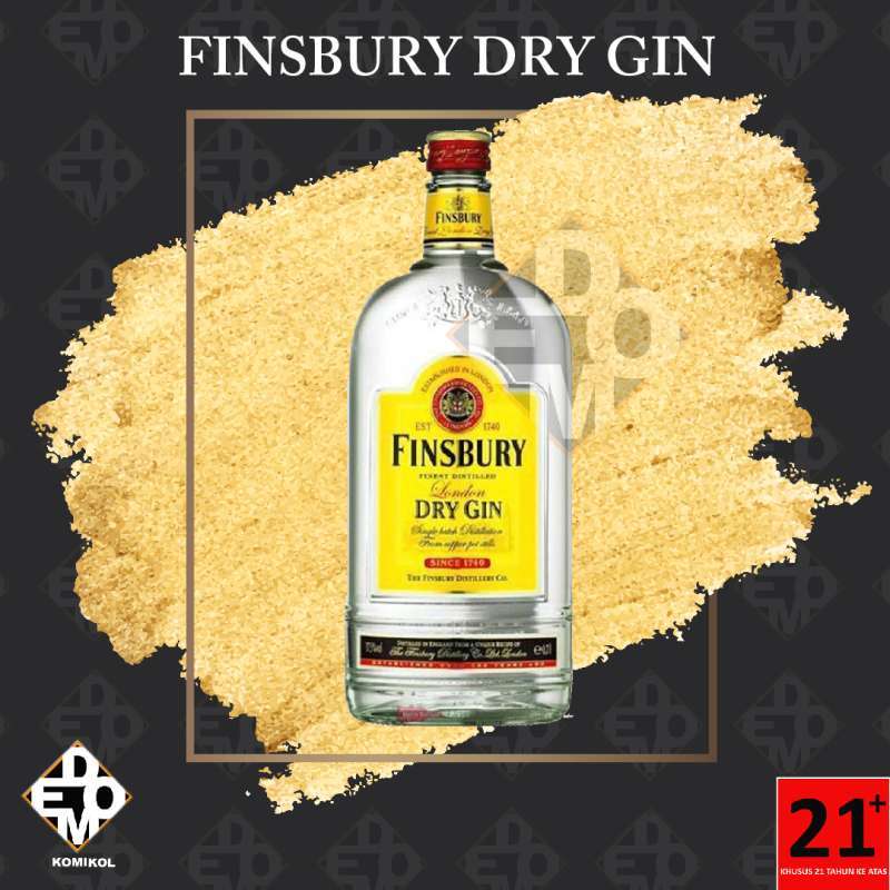 Jual Finsbury London Dry Gin 700 Ml Di Seller Domekom Duri Kosambi