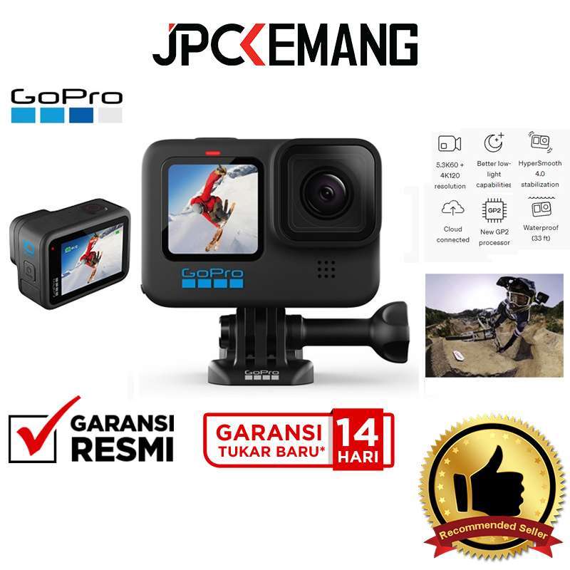 Jual Jpc Kemang Gopro Hero 10 Black Gopro Hero10 Go Pro Action Camera Garansi Resmi Di Seller ...