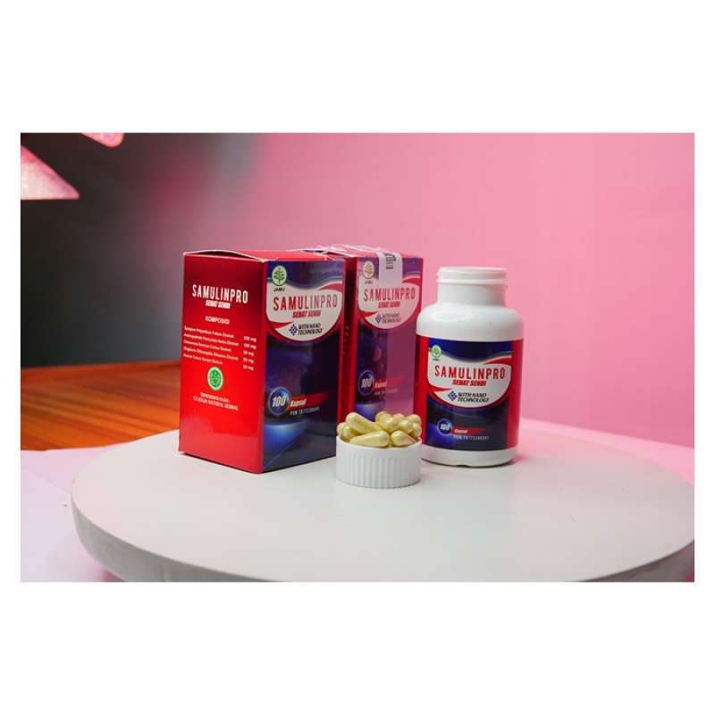 Jual SAMULINPRO Obat Kesemutan, Kram Otot, Pegal Linu Herbal Kapsul ...