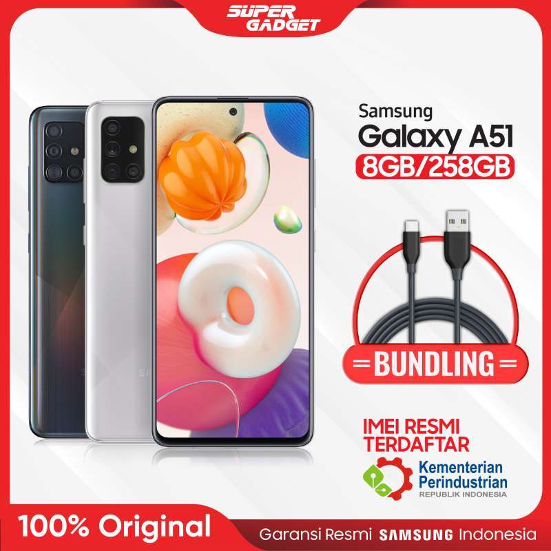 Jual Samsung Galaxy A51 RAM 8 GB ROM 256 GB 8/256 - Garansi Resmi ...