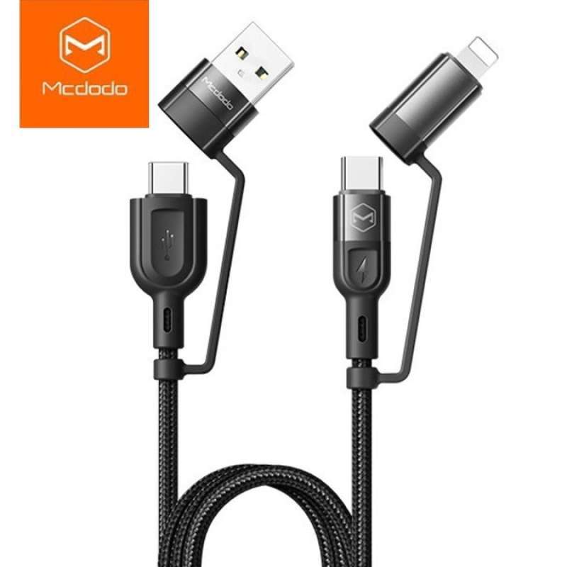 Promo MCDodo 4 In 1 PD Multifunctional Cable Type C Lightning USB Kabel ...