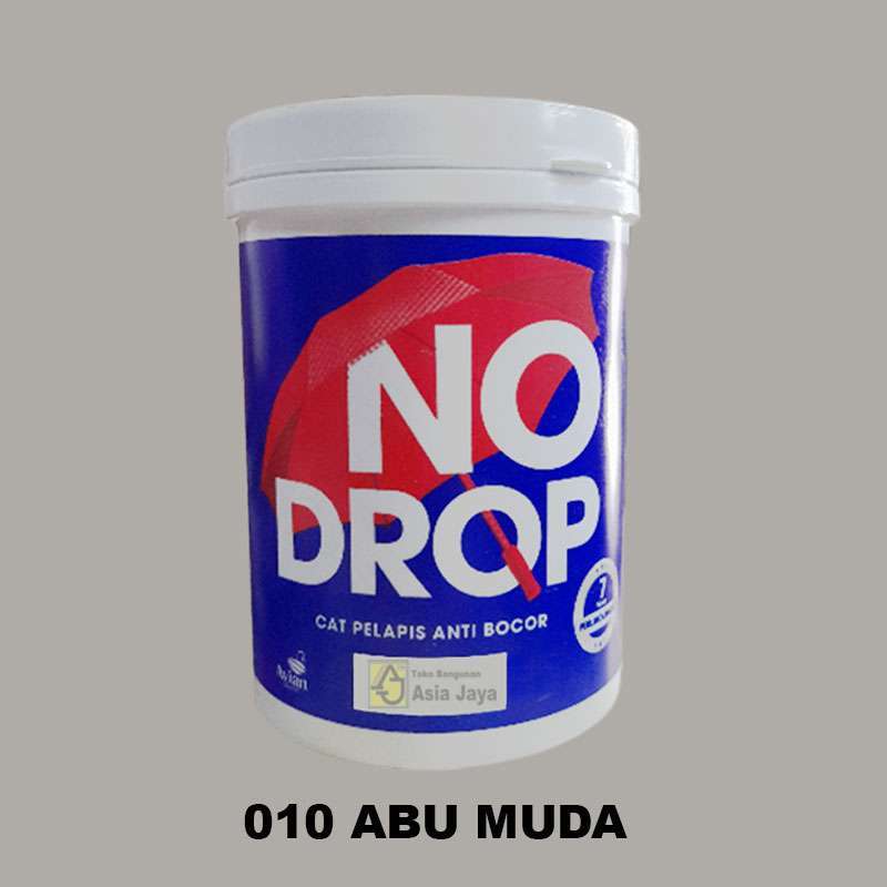 Promo NO DROP 010 Cat Pelapis Anti Bocor - Abu-abu Muda [1 kg] Diskon 5 ...