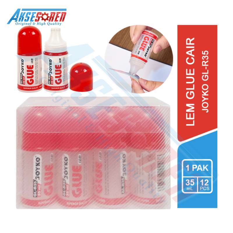 Jual Glue Stick Lem Cair Joyko [GL-R35/12 pcs] / Perekat Kertas Stik ...