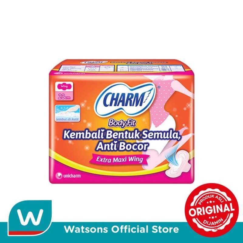 Promo Charm Body Fit EExtra Maxi Wings 10S Diskon 16% di Seller WATSONS ...