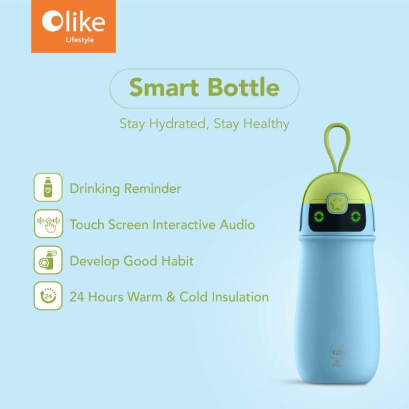 Jual Olike Smart Bottle - Blue di Seller WAHANA SUPER Official Store ...
