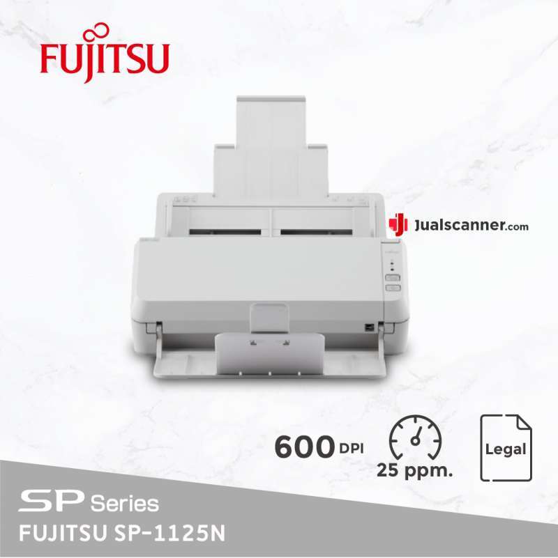 Jual Scanner Fujitsu SP-1125N ADF - 25 Lembar/Menit - (A4/Legal/Folio ...