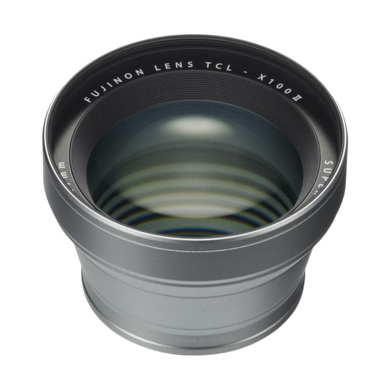 Jual Fujifilm Tele Converter TCL-X100 II Conversion Lens for X100 series Silver - Silver di ...