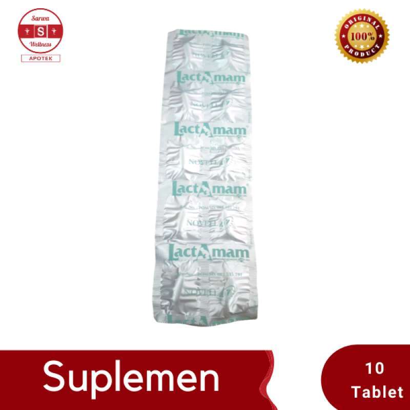 Jual Lactamam Multivitamin [10 Tablet/ Strip] di Seller Apotek Sarwa ...