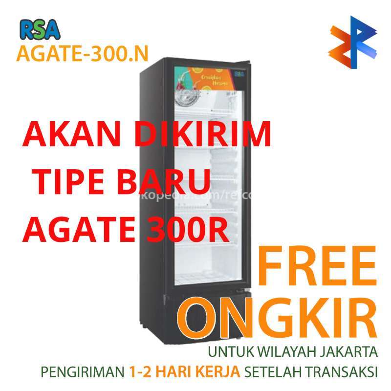 Jual Rsa Agate-300 Showcase Cooler [282 Liter] Di Seller Refcon Polar ...