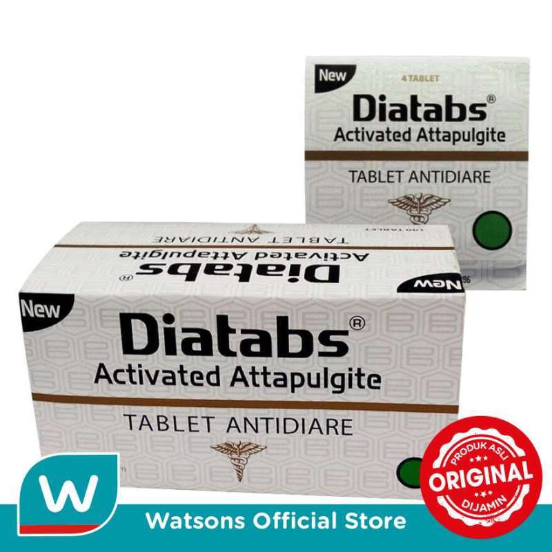 Jual New Diatabs Tablet Anti Diare 4 Tablet di Seller WATSONS ...