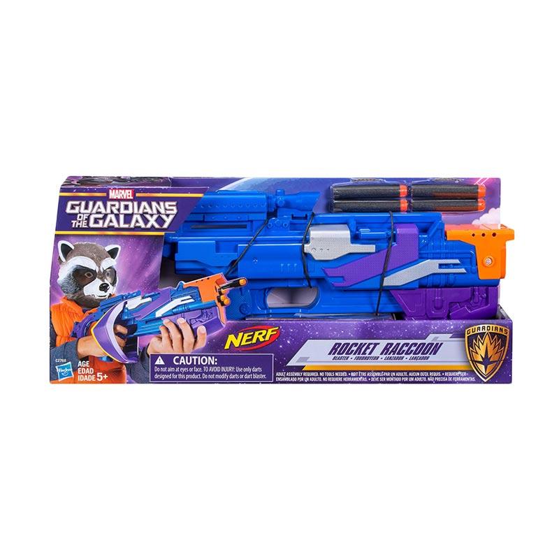 Jual NERF C2768 Guardians of the Galaxy Rocket Raccoon Blaster Set ...